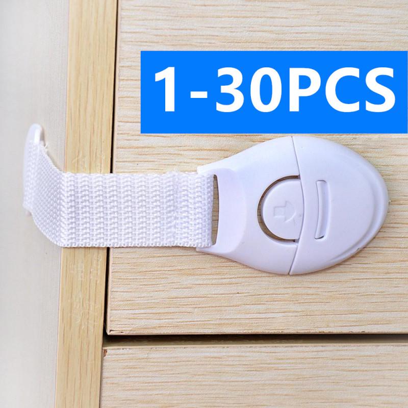 Buy 1-30PCS Protection From Children Plastic Security Lock Fridge Door ...