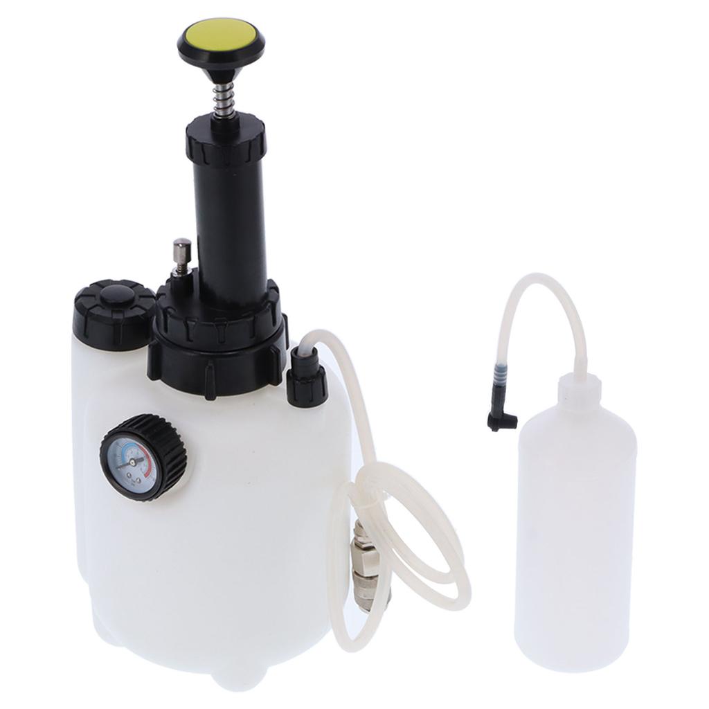 Buy 3L Car Brake Fluid Extractor Manual Pressure Pump Oil Liquid ...