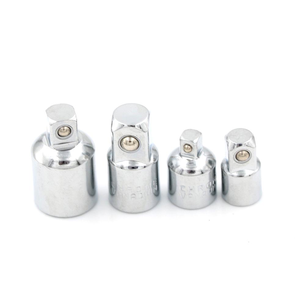 Buy 4PCS 1/4"3/8"1/2" Inch Drive Socket Adapter Converter Reducer Air ...