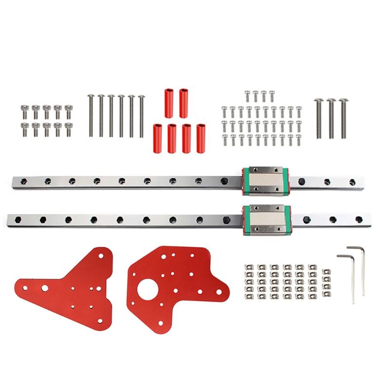 Buy 1 Set Dual Z Axis MGN12H Linear Rails Kit for Creality Ender-3/3S ...