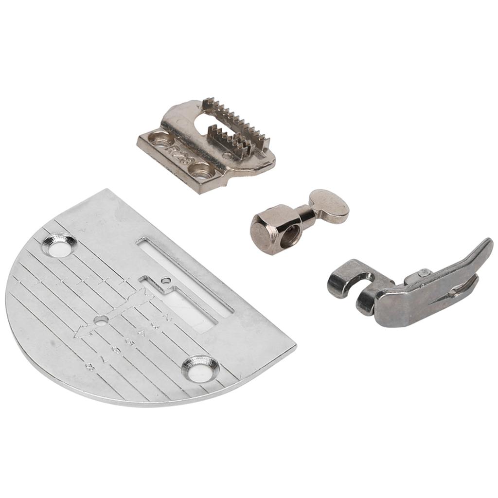 Metal Needle Plate Clamp Sawing Tooth Foot Presser Kit for Domestic ...