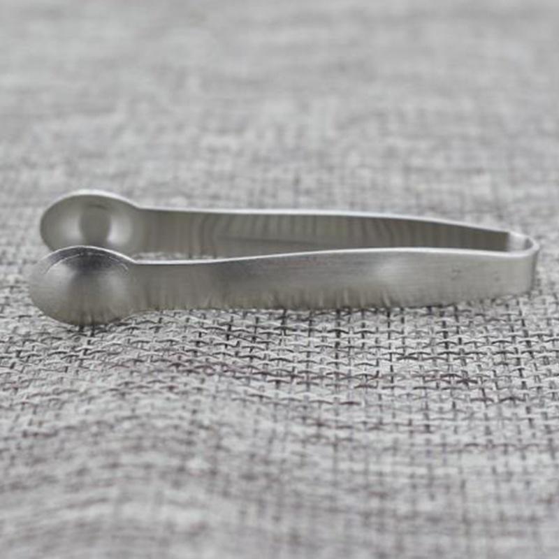 Buy 2Pcs Stainless Steel Sugar Clamp Tongs Clip Ice Cube Coffee Bar ...