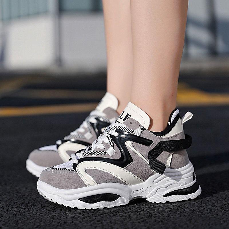 Buy Men Sneakers Outdoor Sport Clunky Shoes Athletic Sneakers Wear ...