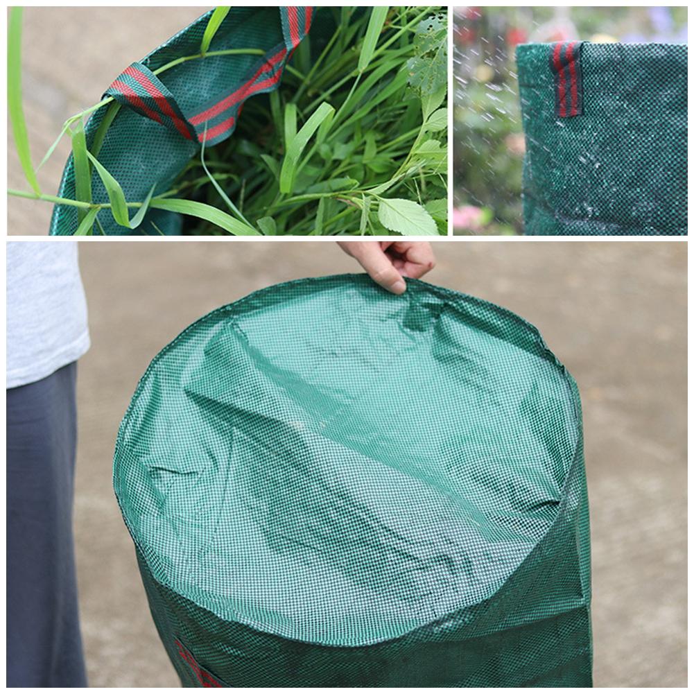 Buy Garden Yard Waste Bags Sacks Reuseable Gardening Lawn Leaf Bag ...