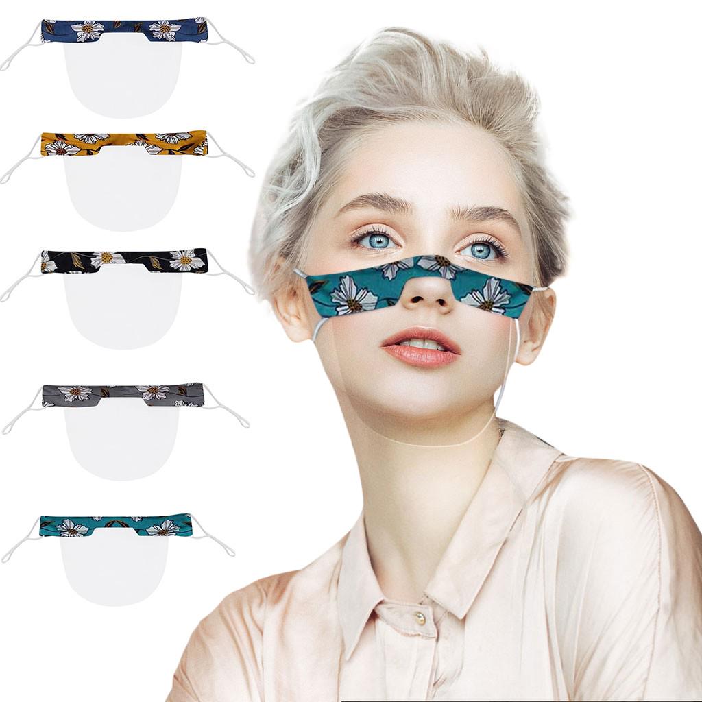 Buy Mini Shield Washable Reusable Comfortable Mask Transparent PVc ...