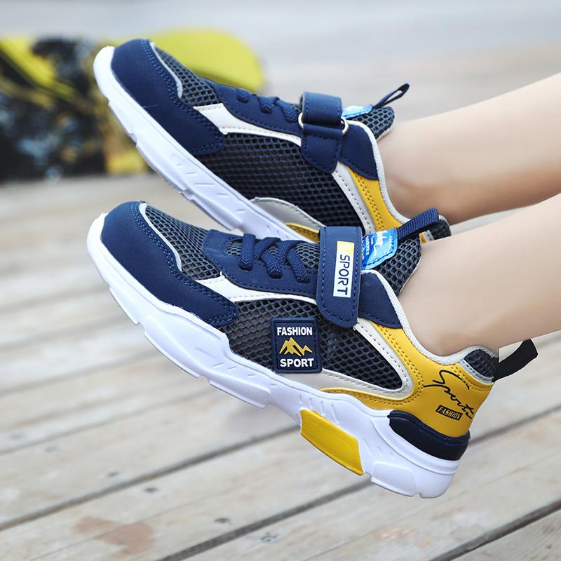 Buy Child Sports Shoes Summer Children's Shoes Low Help Hollow Out Air ...