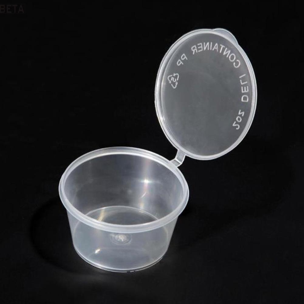 Buy Disposable Plastic Small Food Box Packing Condiment Containers ...