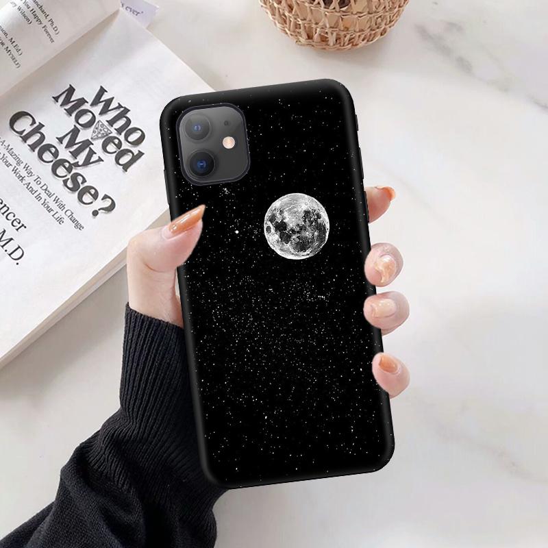 Buy Beautiful Round Moon TPU Phone Case Cover for iPhone 11 Pro Max ...