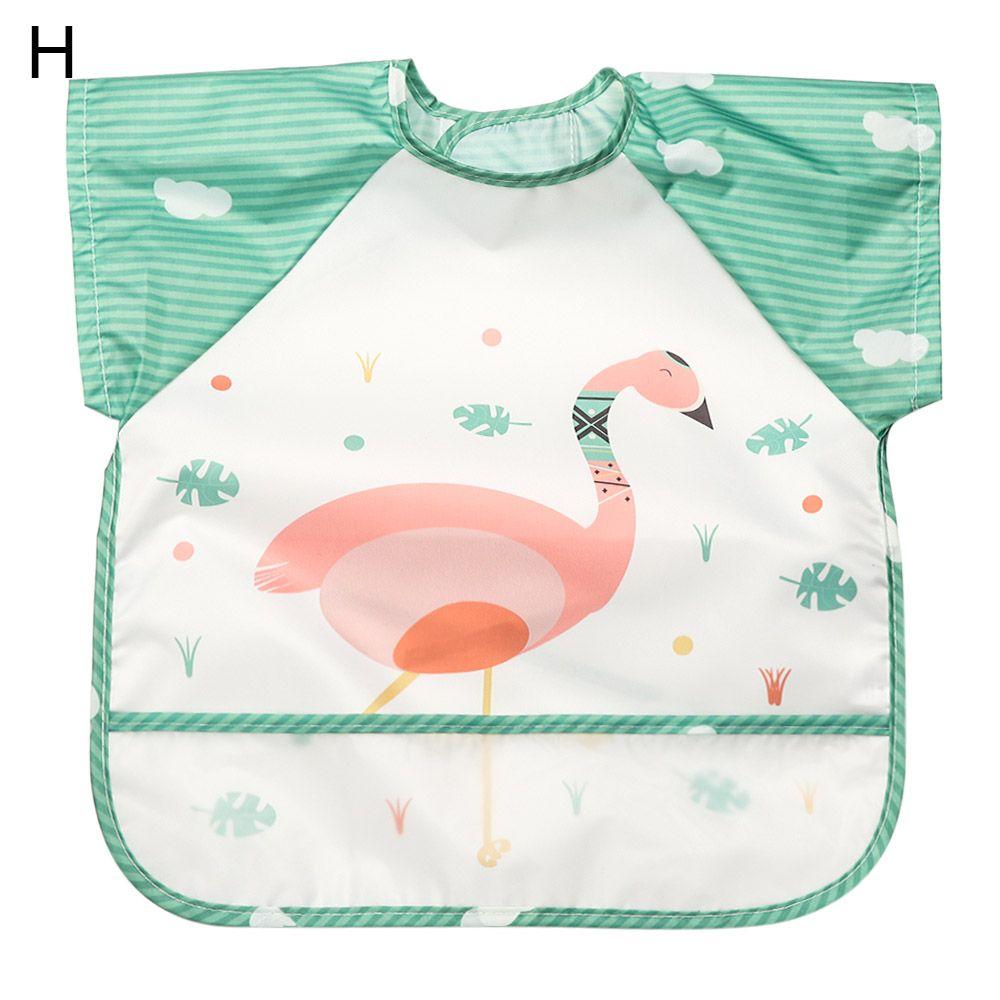 Buy Cartoon Art Apron Waterproof Smocks Long Sleeve Animal Smock Burp ...