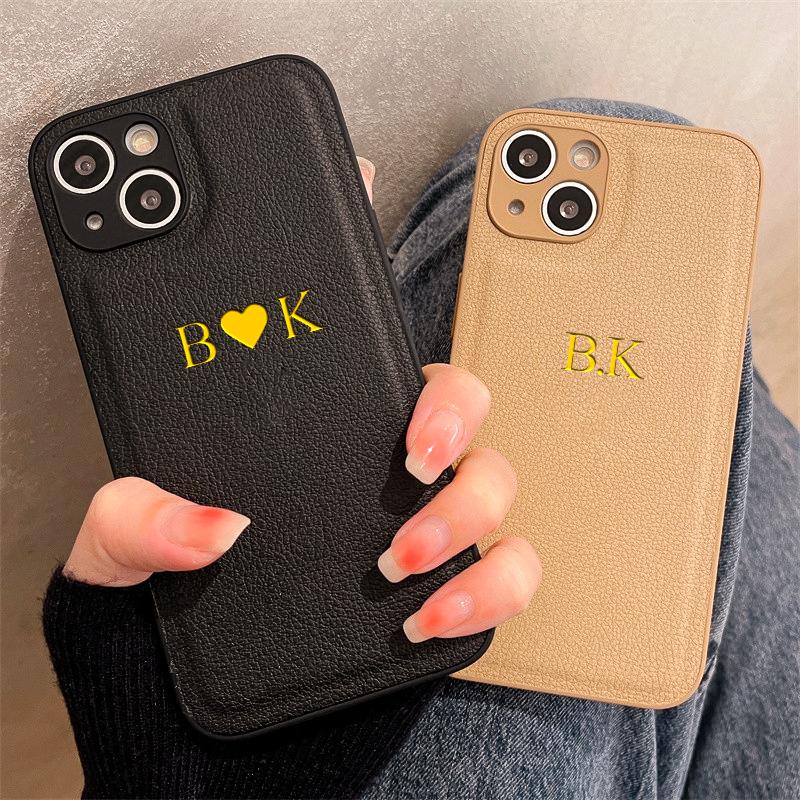 Buy Personalised Case For iPhone 13 Pro Max 12 14 13 Luxury Custom Name ...