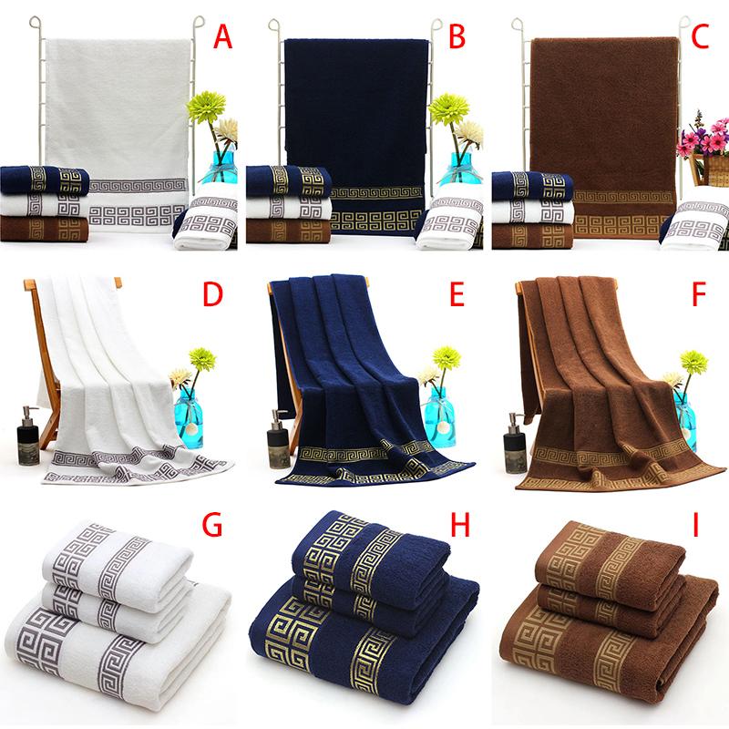 Buy 3 Colors Micro fiber towel Absorbent Bath Sheet Cotton Towels ...