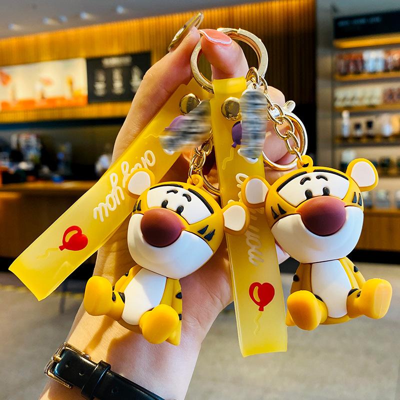 Cheap Cartoon Year of the Tiger Tigger Tiger Doll Doll Keychain Pendant ...