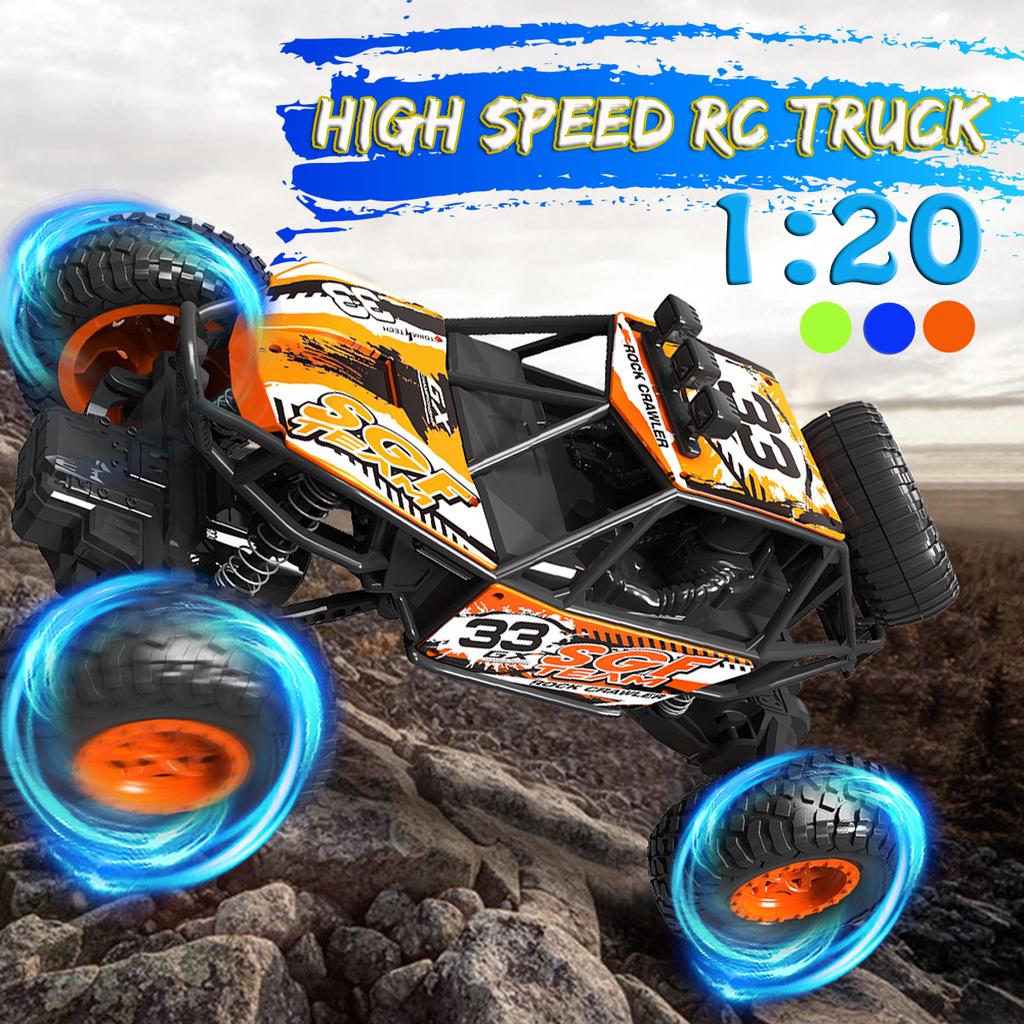 1:20 RC Electric Wireless Remote Control Car Rubber Tyre Shock ...