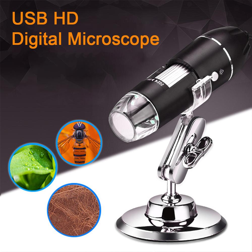 Buy Portable 3in1 1600X 1000X 500X 8 LED Light Adjustable Dimmer ...