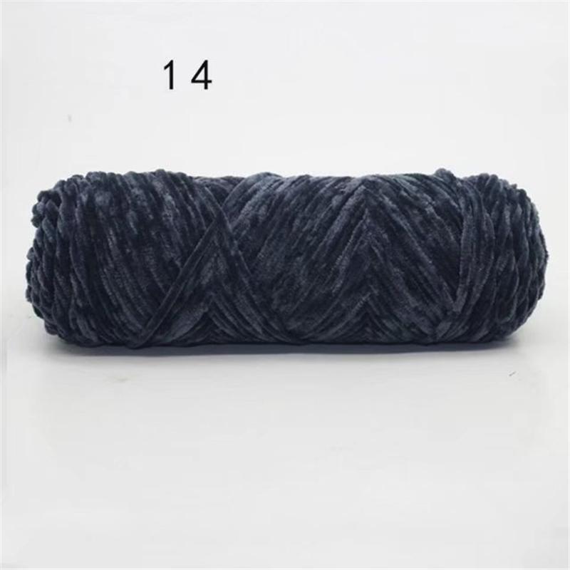Buy Velvet Yarn Texturized Polyester Blended Cotton Chenille Yarn ...