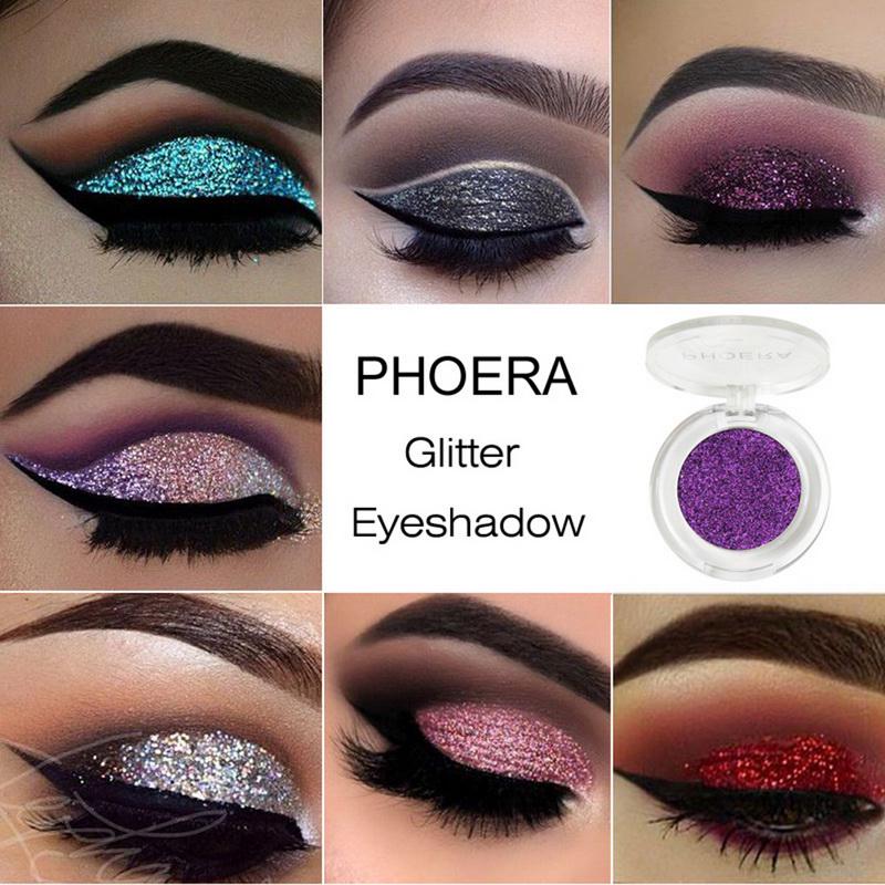 Buy 1 Box Glitter Powder Shinnying Long Lasting With Glue Eye Shadow at ...