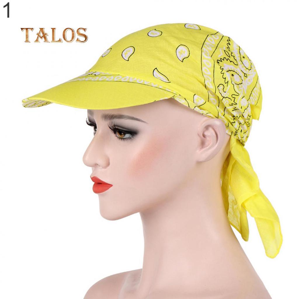 Buy Creative Fashion Printed Women's Summer Sun Cap Cloth Kerchief ...