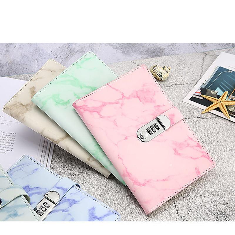 Notepad With Password Lock Notebook Exquisite Multicolor Vintage ...