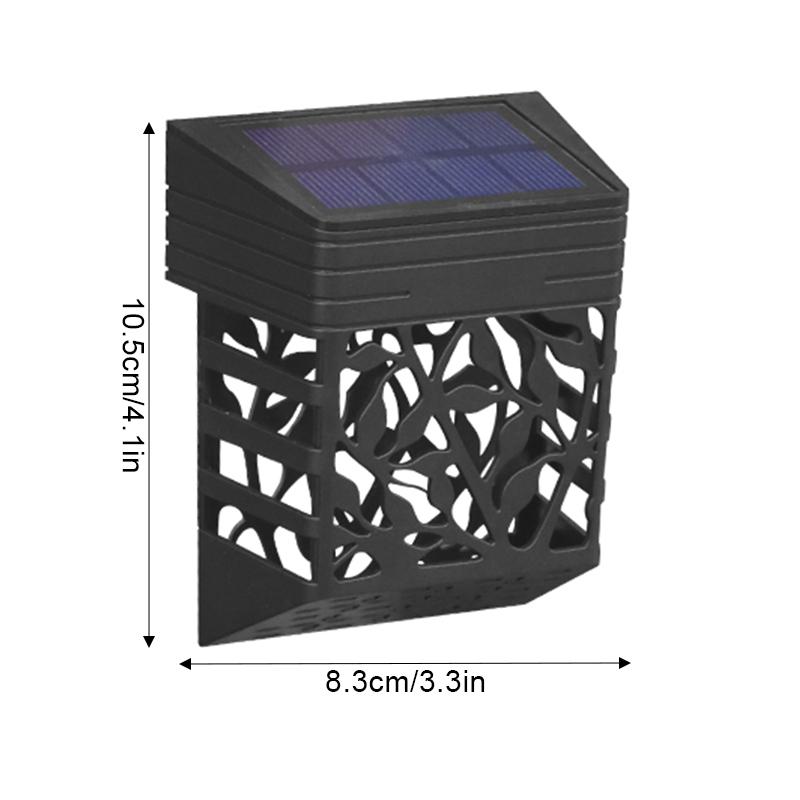 Cheap 1/2/4Pcs Solar LED Wall Lamp IP55 Warm White+RGB Light Path ...