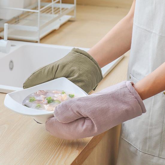 Buy 1Pc Excellent Cooking Gloves Hook Design Hand Protection Chef ...