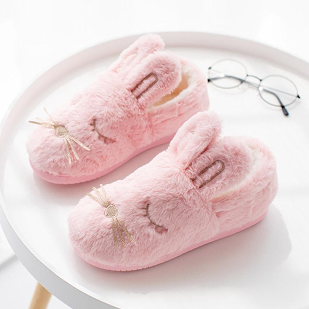 Buy (Keyboard)Warm Winter Slippers Indoor Home Mute Cute Soft Plush ...