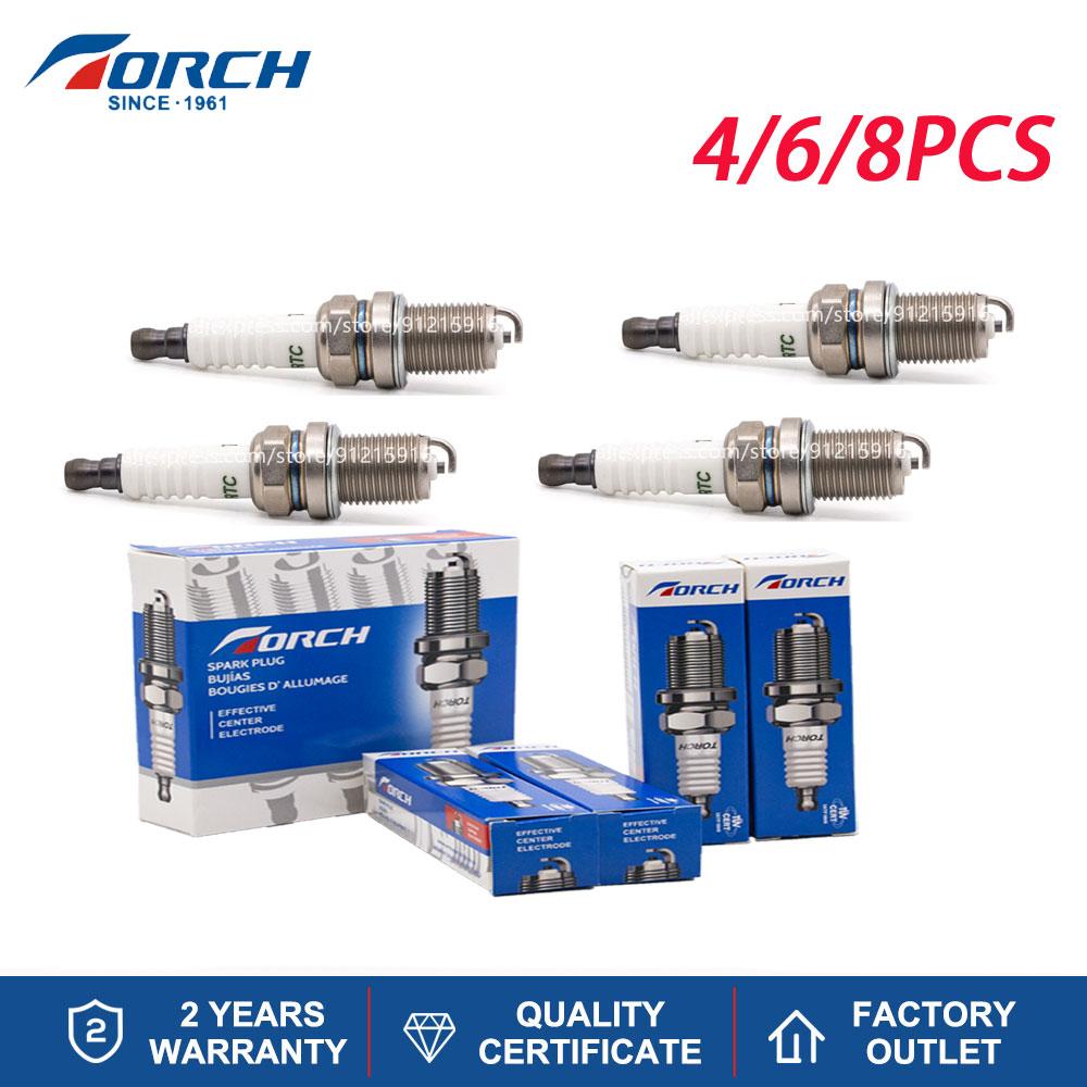 Automobiles Ignition Car Spark Plugs TORCH K6RTC for BYD TIANJIN FAW ...