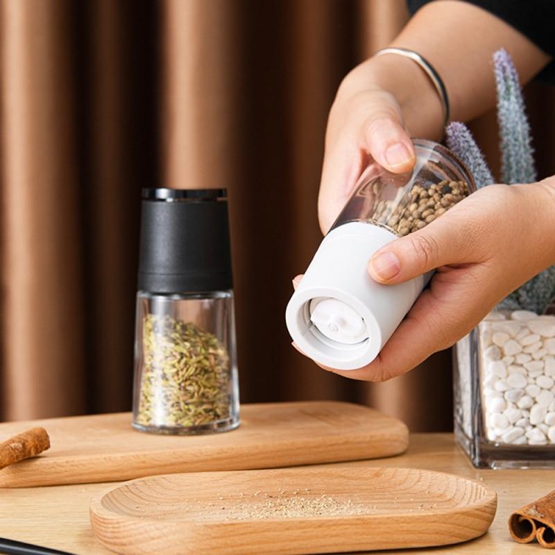 Buy Salt Pepper Mill Spice Jar Container Food Herb Grinder at ...