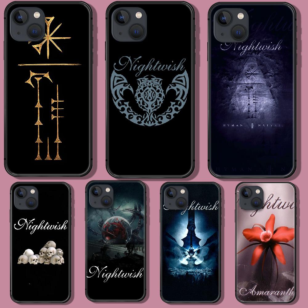 Nightwish symphonic metal band TPU Phone Case For Iphone Xiaomi Galaxy ...