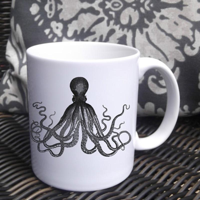 Octopus Coffee Mug ,Octopus Mug ,Nautical Mug ,Nautical Cup uygun ...