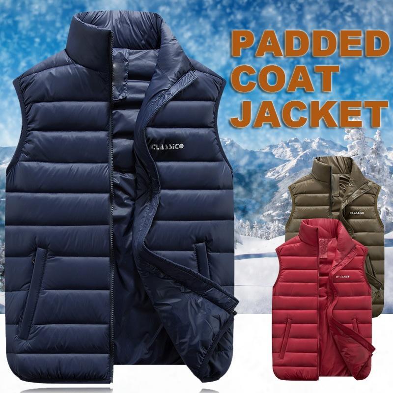 Buy Sleeveless Clothing Stand Collar Slim Jacket Vest Outwear Zipper ...