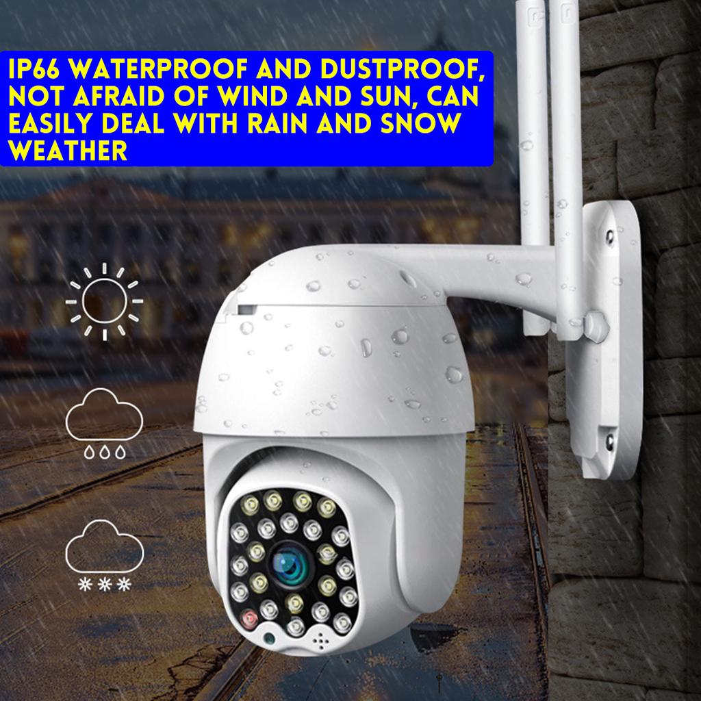 Buy [8xZOOM,Full HD 1080P, 23LEDs] WiFi PTZ 500W Pixel Camera Night ...