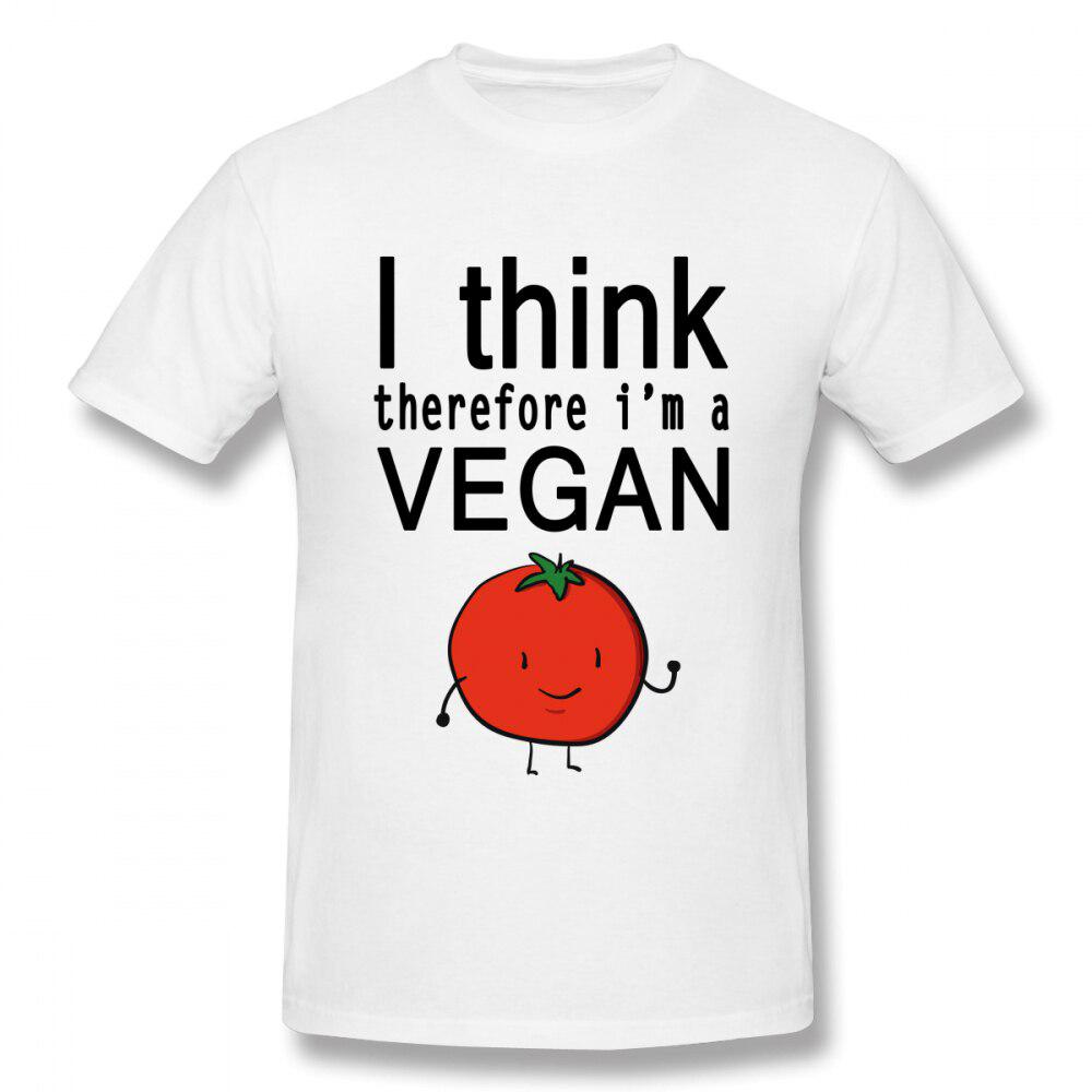 Top Design Arrival Casual T Shirt Vegan Tomato Tee Shirt For Man 3d ...