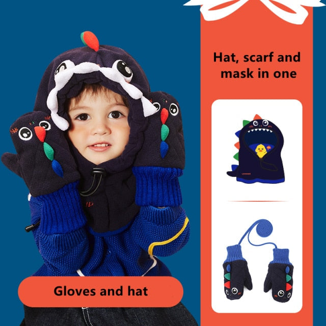 Buy Kids Winter Fleece Warmer Balaclava Cap Thermal Tactical Military ...