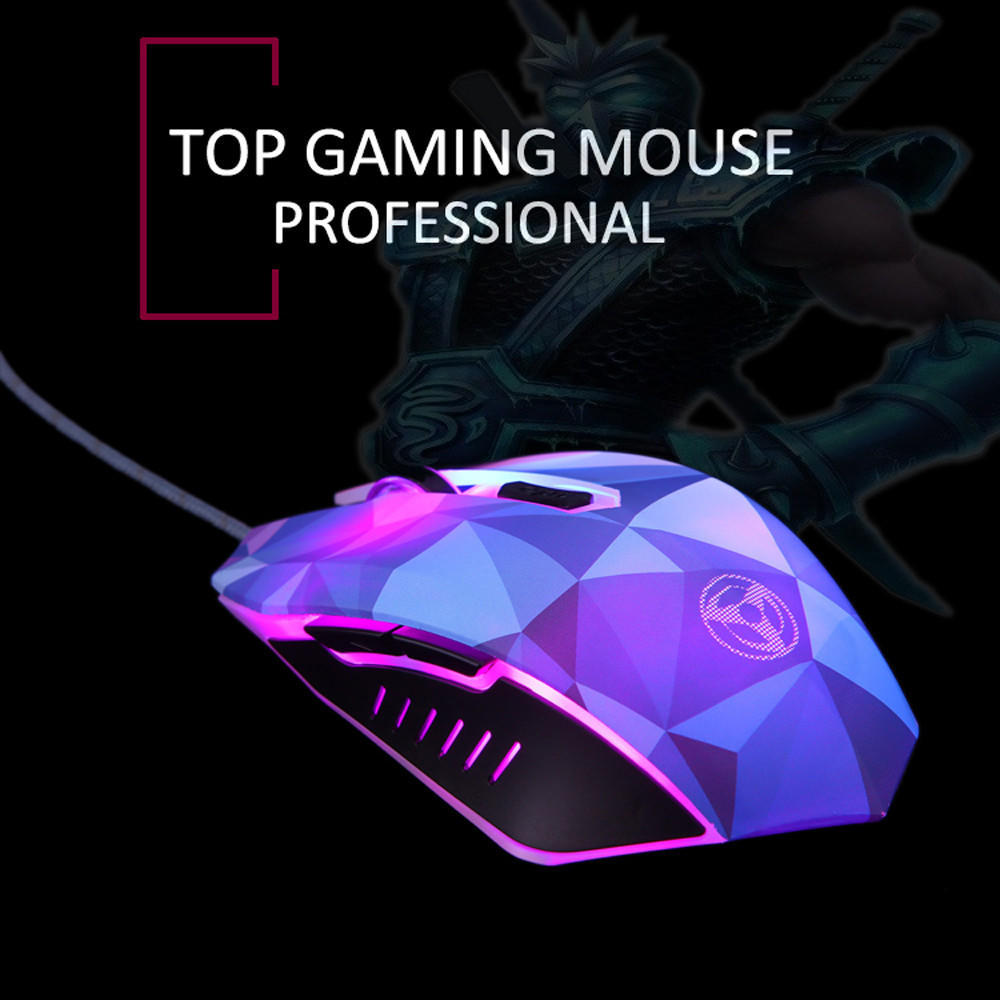 Buy The Diamond Version Of Illusion MODAO 3200DPI Wired Mouse With 7 ...