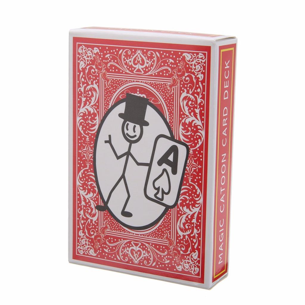 Buy 1 Set New Cartoon Deck Pack Playing Card Toon Magic Trick Animation ...