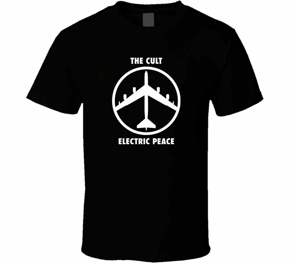 The Cult Electric Peace Rock Band Logo T-Shirt uygun fiyatlı satın alın ...