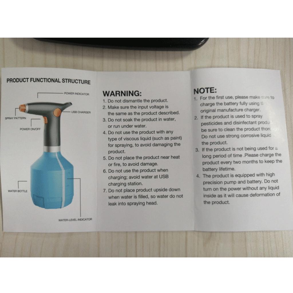 Sprayer Fogger Spray Tool Atomizer Machine for Home Business Shops ...