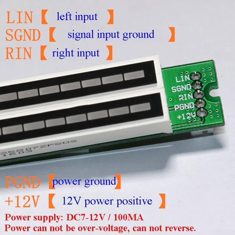 💰Koop Dual 12 Stereo Level Indicator LED VU Meter Lamps Adjustable ...