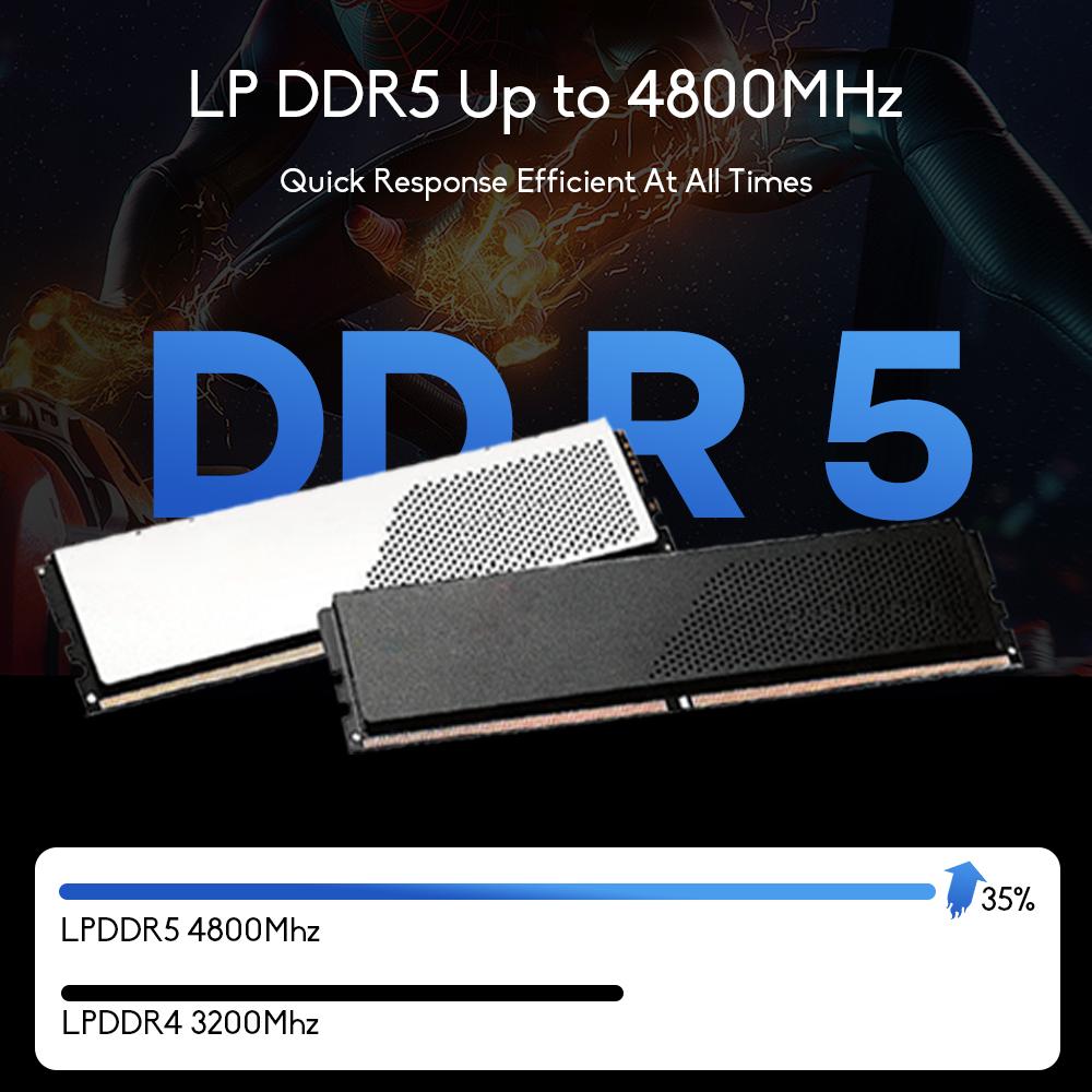 Kaufe Ninkear T9 Plus MINI-PC, Intel N100, bis zu 3,4 GHz, 16 GB DDR5 + 512 GB SSD, unterstützt ...