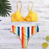 Buy Fashion Women Print Push-Up Padded Bra Beach Bikini Set Swimsuit ...