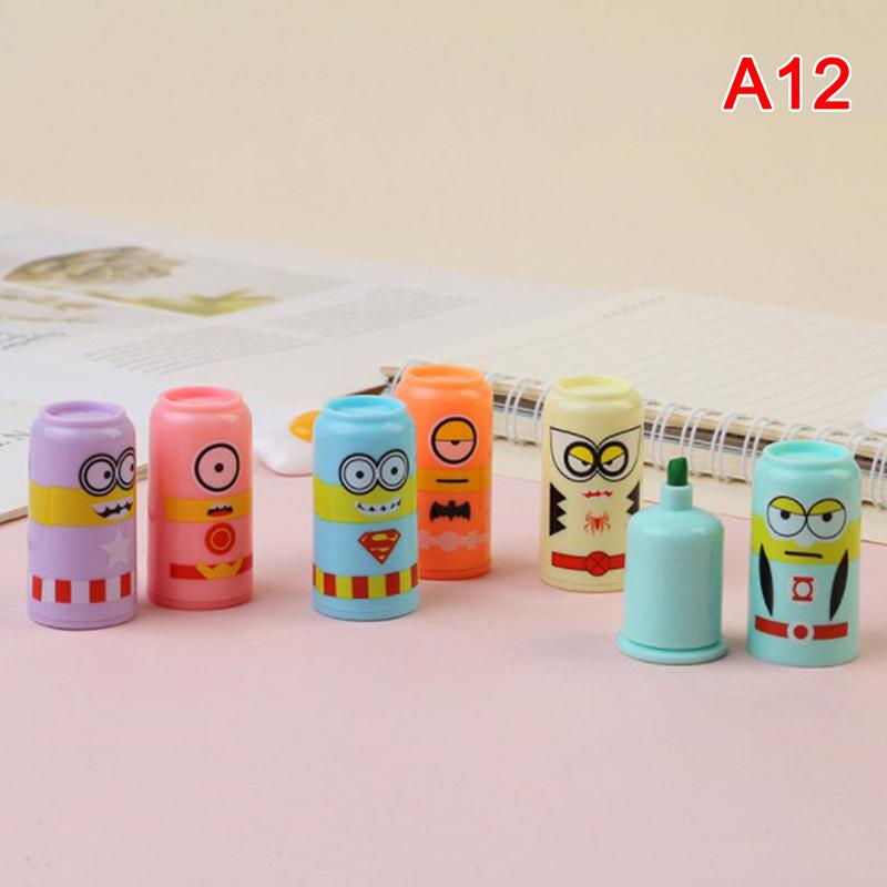 Cheap 6Pcs/Lot Cute Cartoon Cat Highlighters School Office Stationery ...