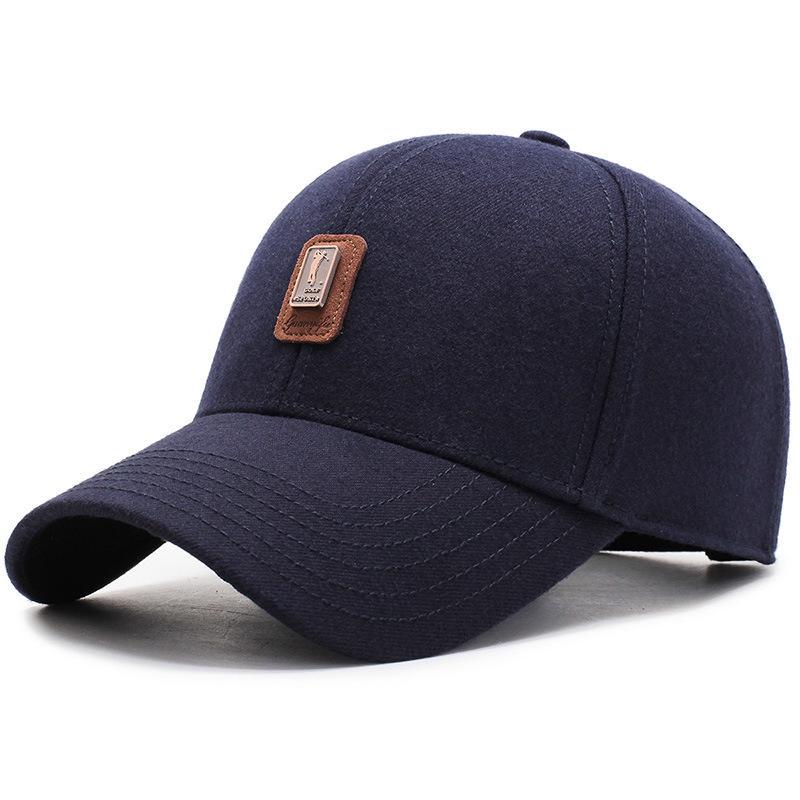 Buy [NORTHWOOD]Classic Warm Woolen Winter Baseball Cap Men Wool ...