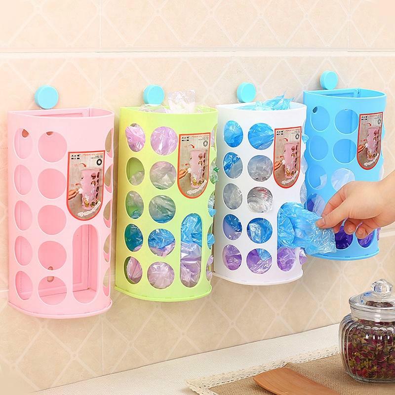 Buy Plastic Carrier Bag Storage Stick Holder Bags Dispenser Rack at ...