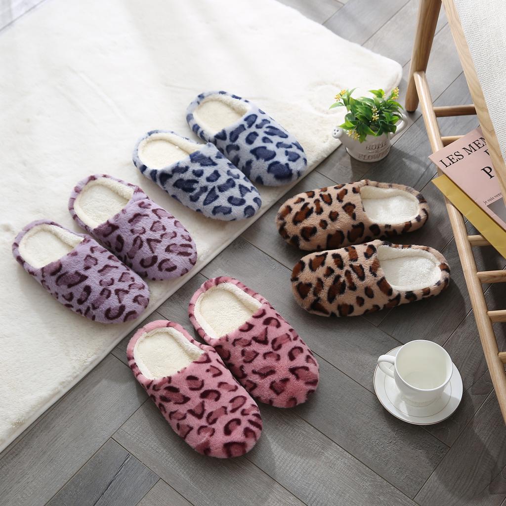 Cheap Unisex House Slippers Slip-On Anti-Skid Flower Indoor Casual ...