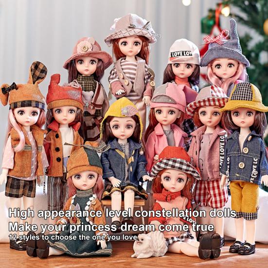 Buy 1 Set Fashion Dolls Movable Joint Decoration Flexible ...