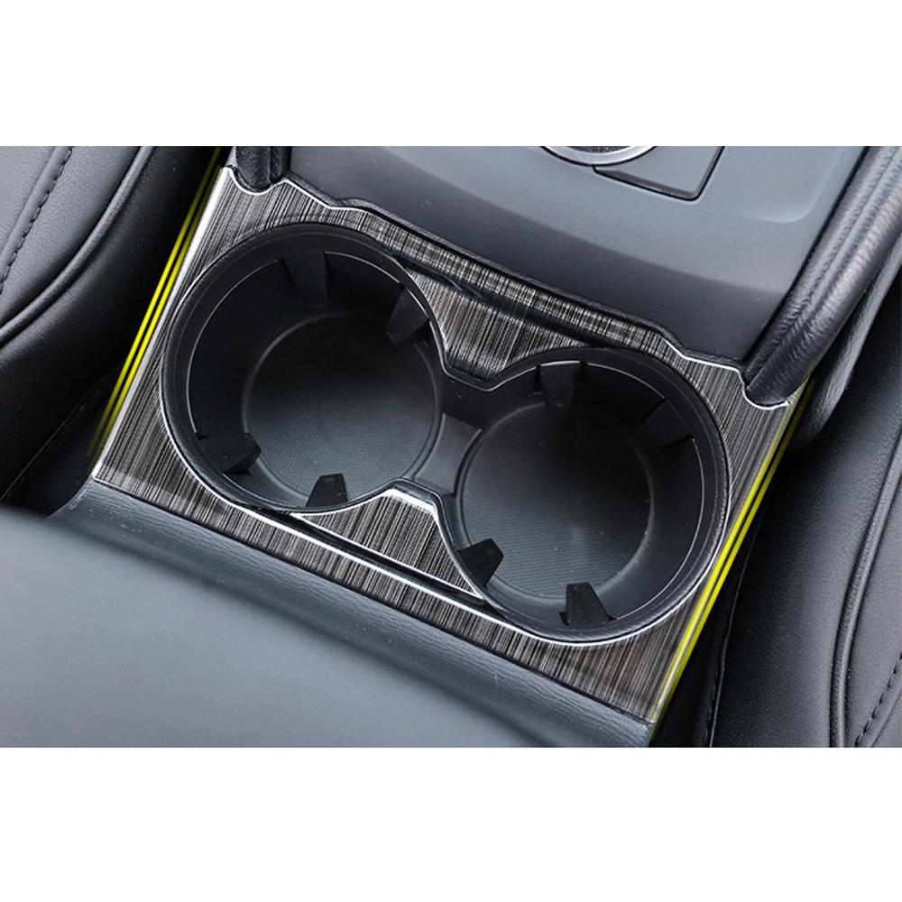 Buy Titanium Black Water Cup Holder Frame Cover Trim For Mazda CX-5 CX5 ...