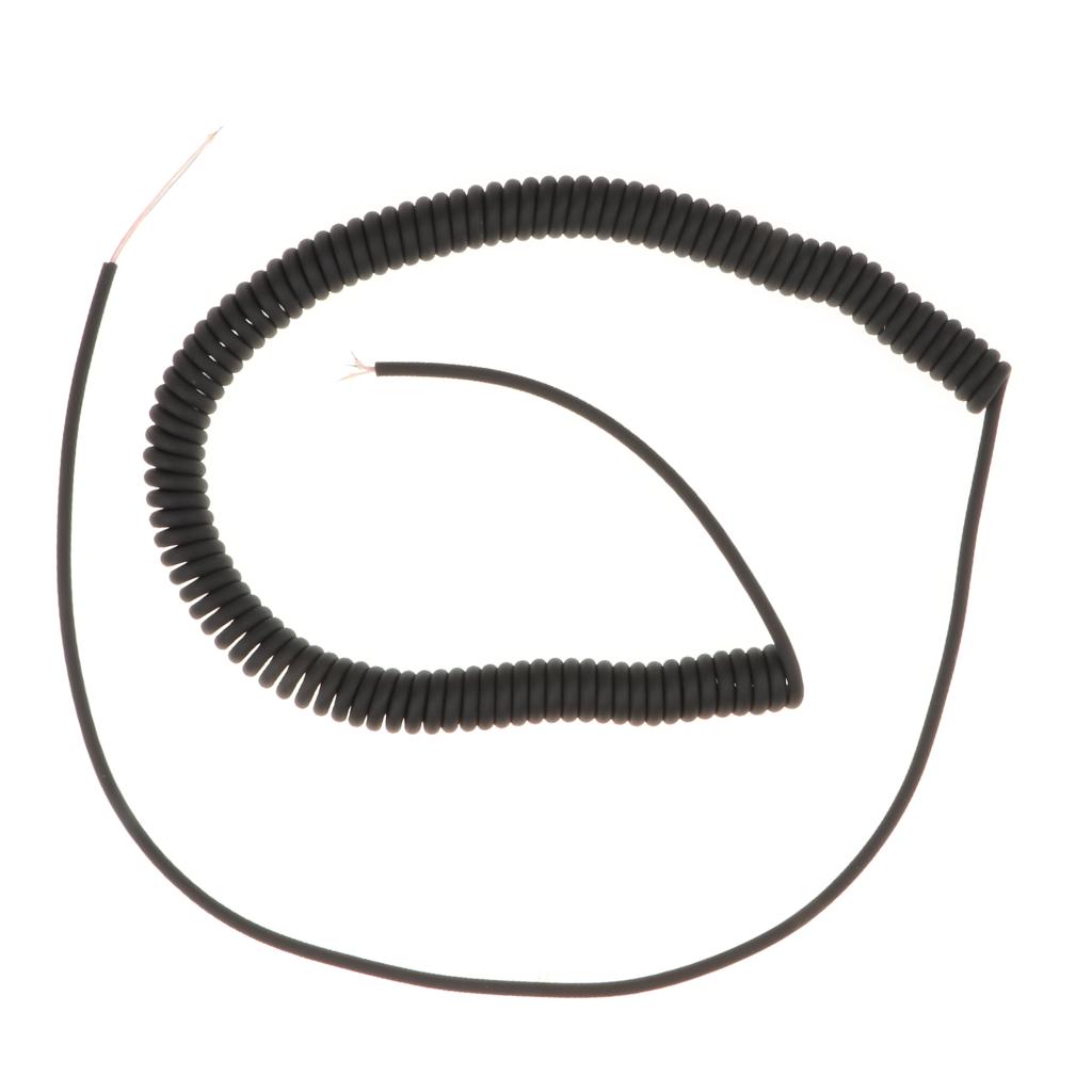 Buy Spring Cable For Headphone Professional Wire Three Core 4mm ...