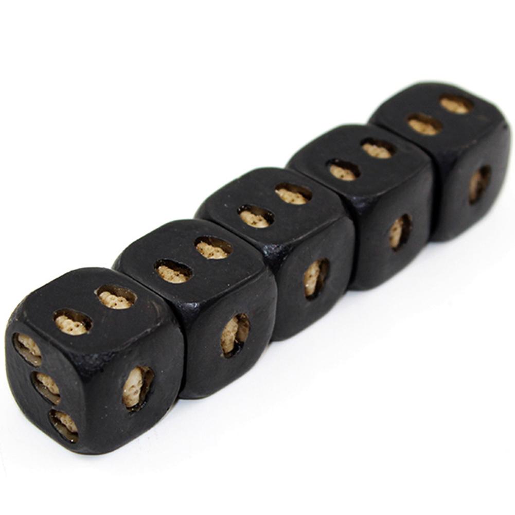 Buy 5pcs Resin 18mm Skull Bones Dices Cube 6 Sided Playing Games ...