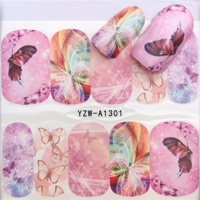 Nail Art Water Transfer Stickers YZW series DIY sticker for nails ...