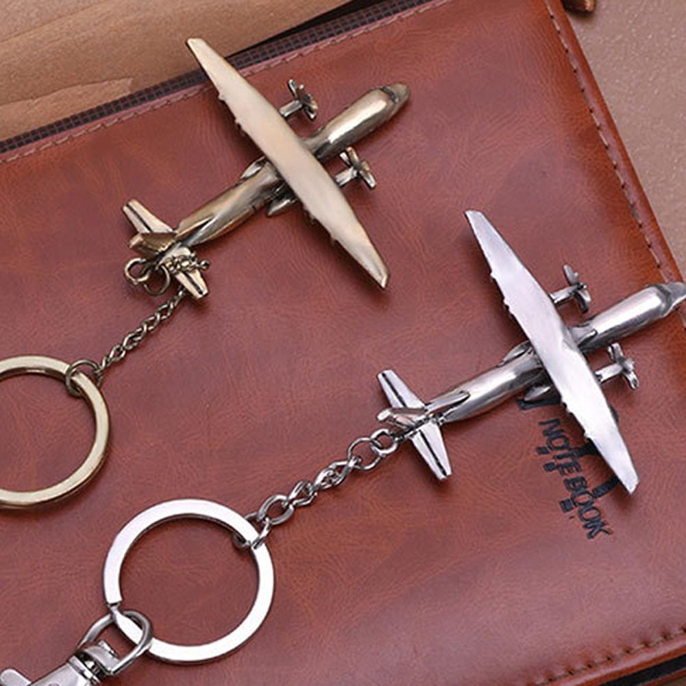 Buy 1 Pcs Creativity 3D Aircraft Key Chain Pendant Keyfob Metal ...